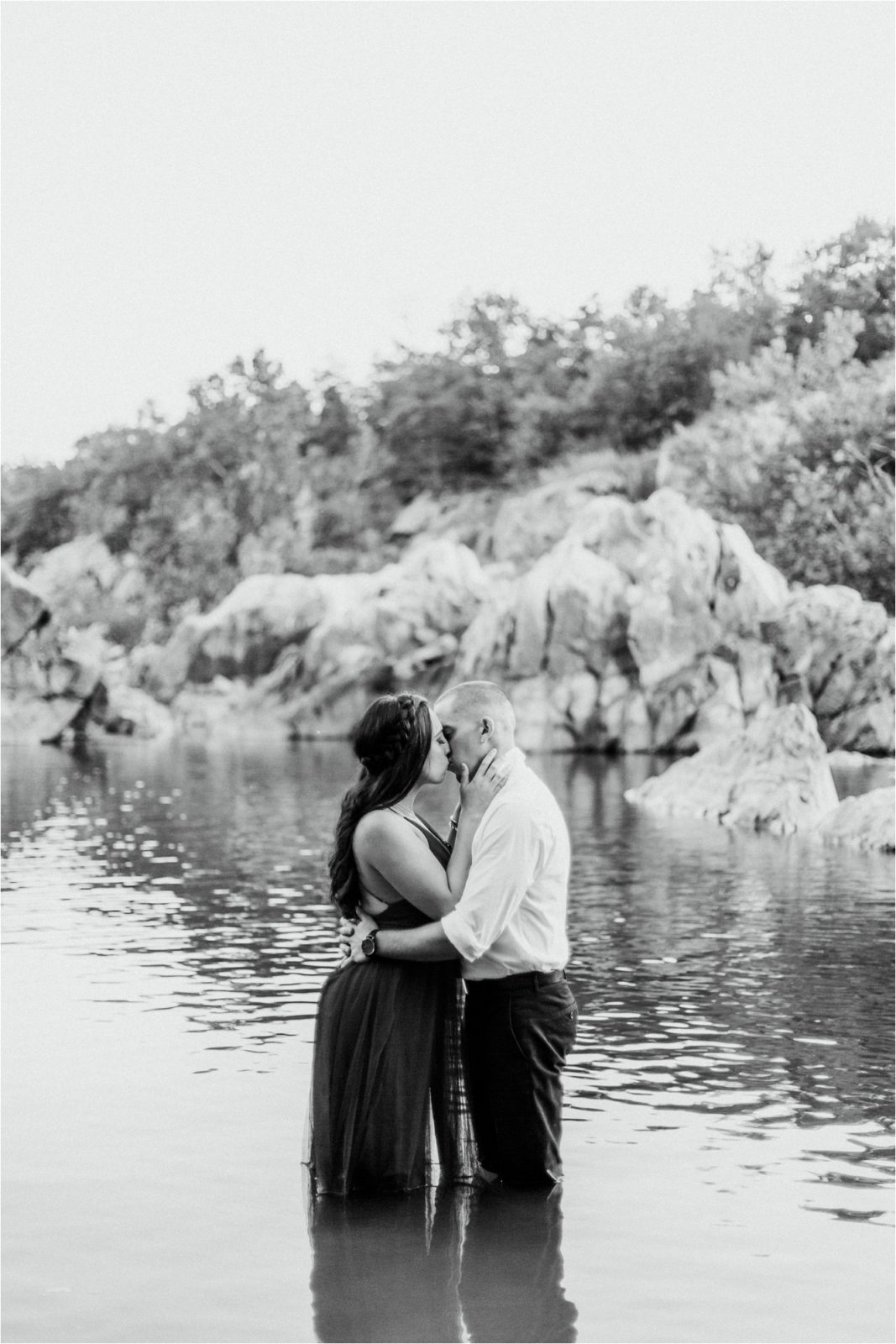 Potomac Maryland Photographer | A Great Falls Engagement | David ...